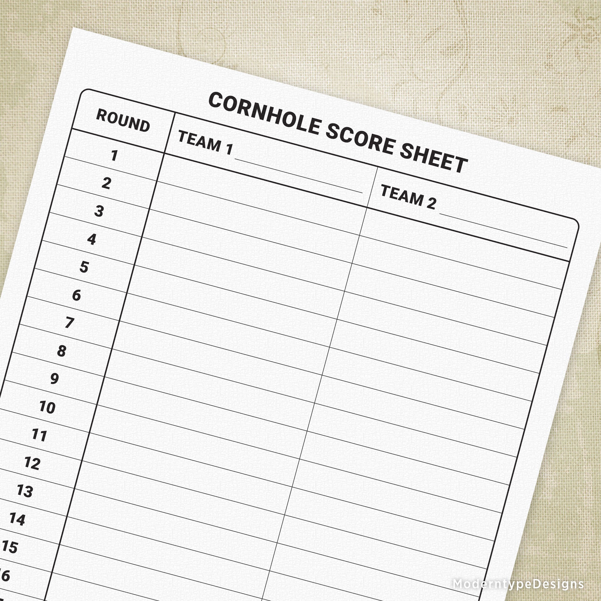 printable rounders score sheet