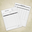 Business Planner Printable Kit
