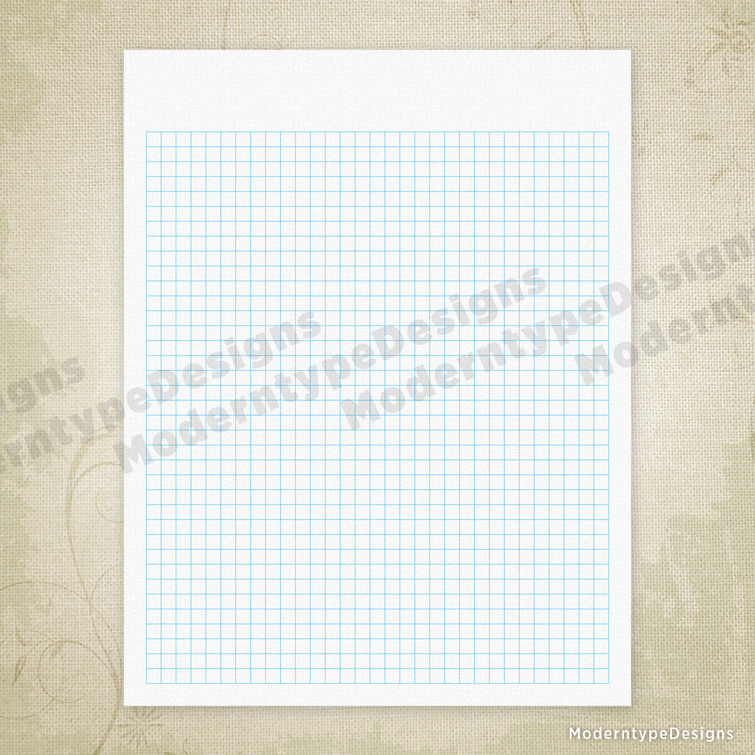 Regular Square Grid Digital Paper Printable