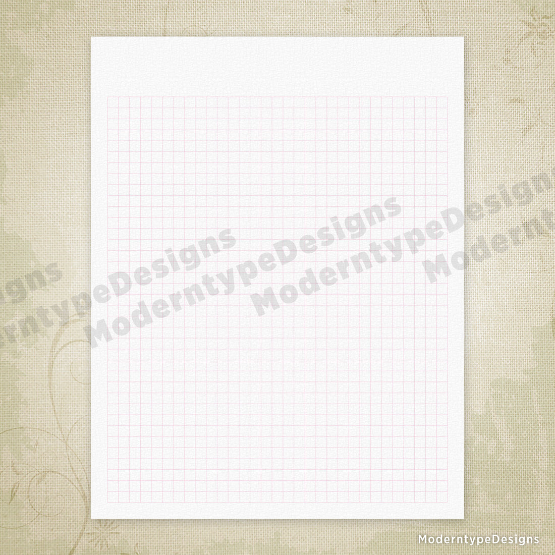 Regular Square Grid Digital Paper Printable