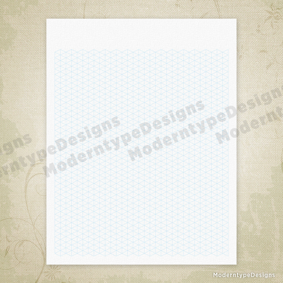 Triangle Grid Digital Paper Printable