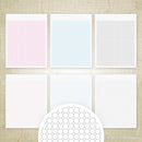 Octagon Grid Digital Paper Printable