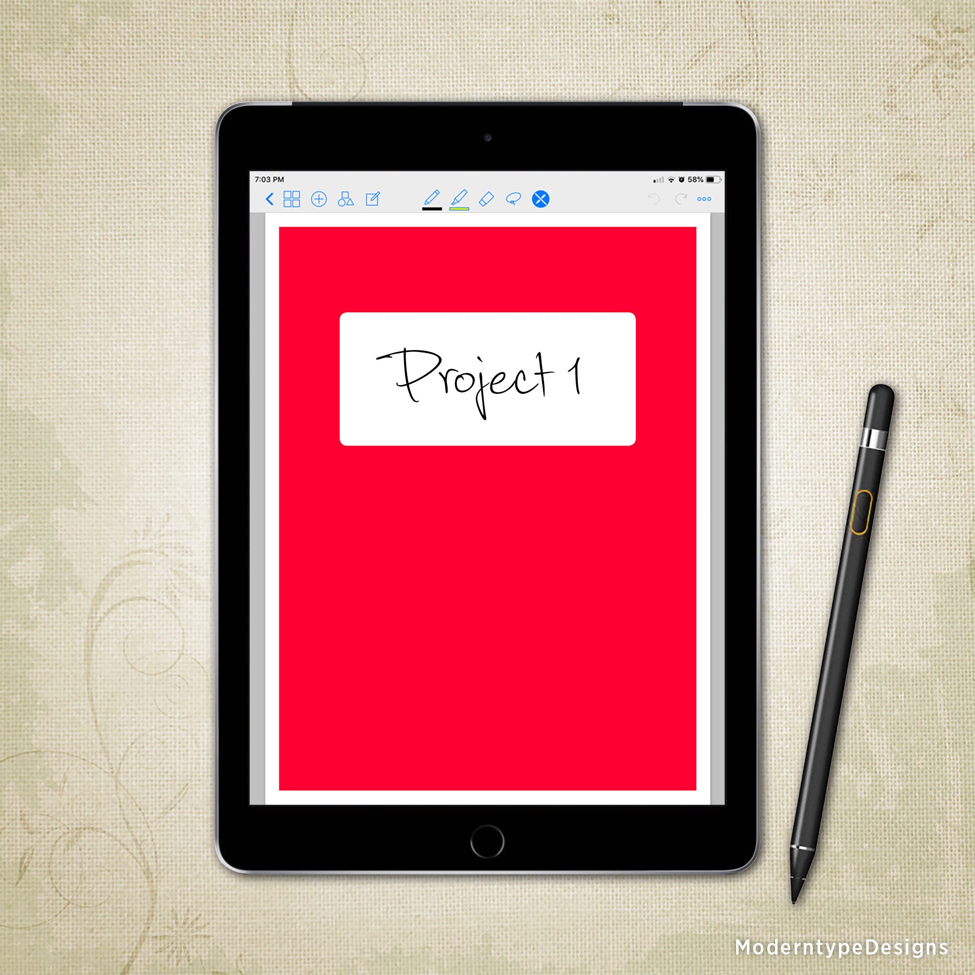 Digital Notebook Planner