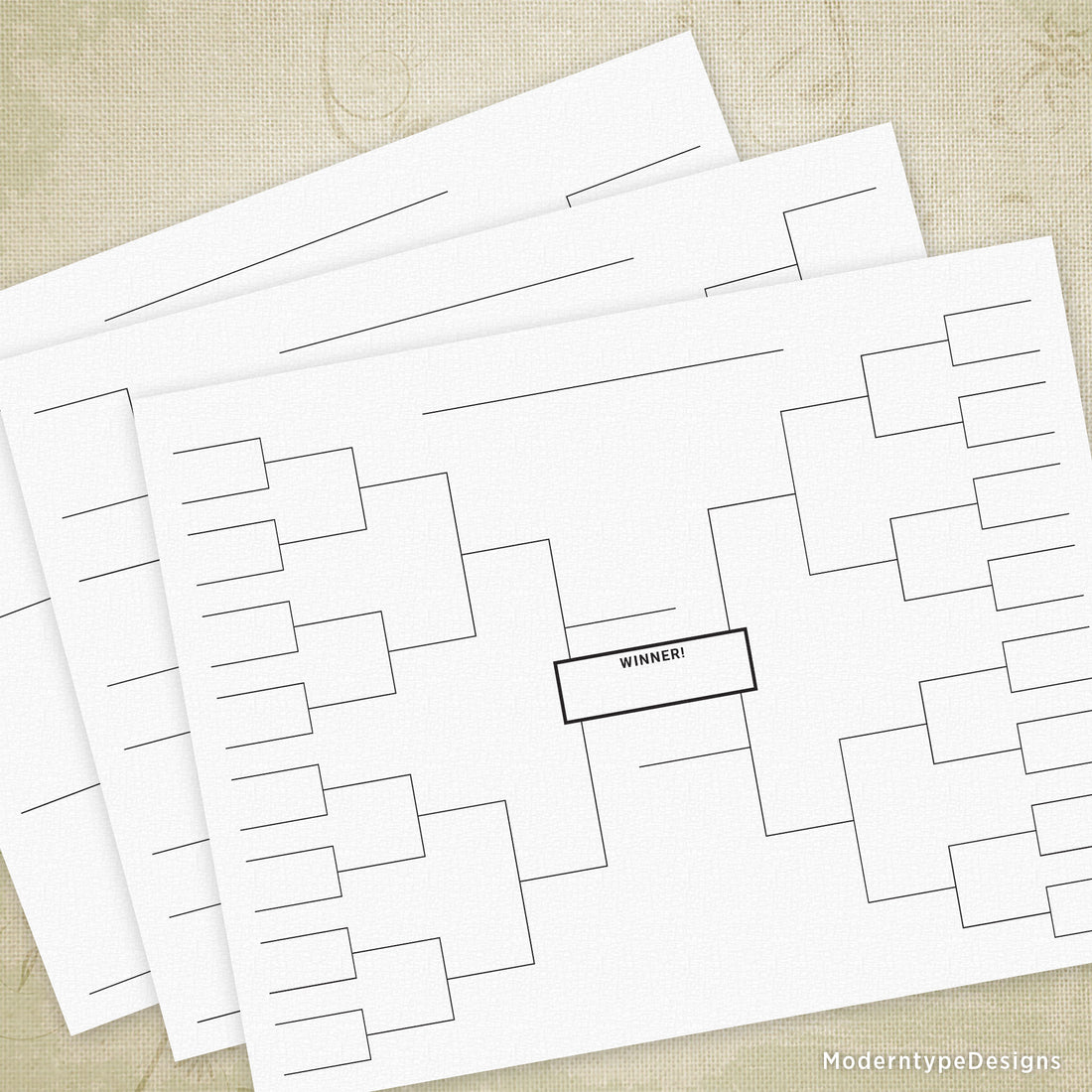Sports Brackets Printable