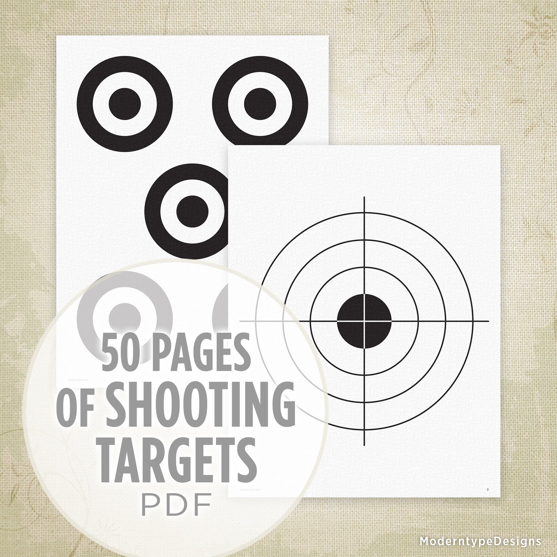 Printable Paper Targets